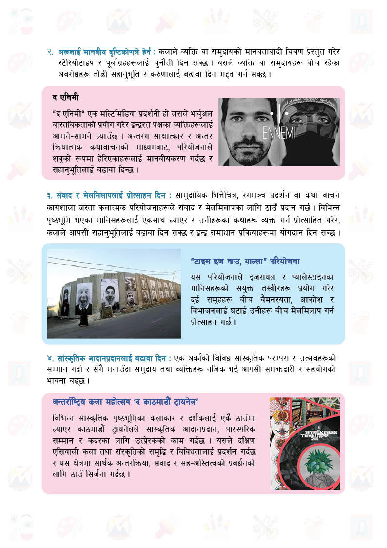 Promoting Peace Through Art - CSC
